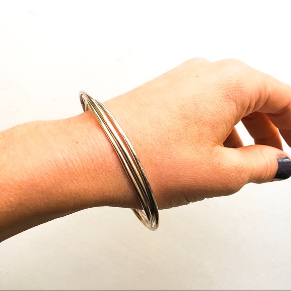 Talbots | Jewelry | Vintage Silver Bangle Bracelets | Poshmark